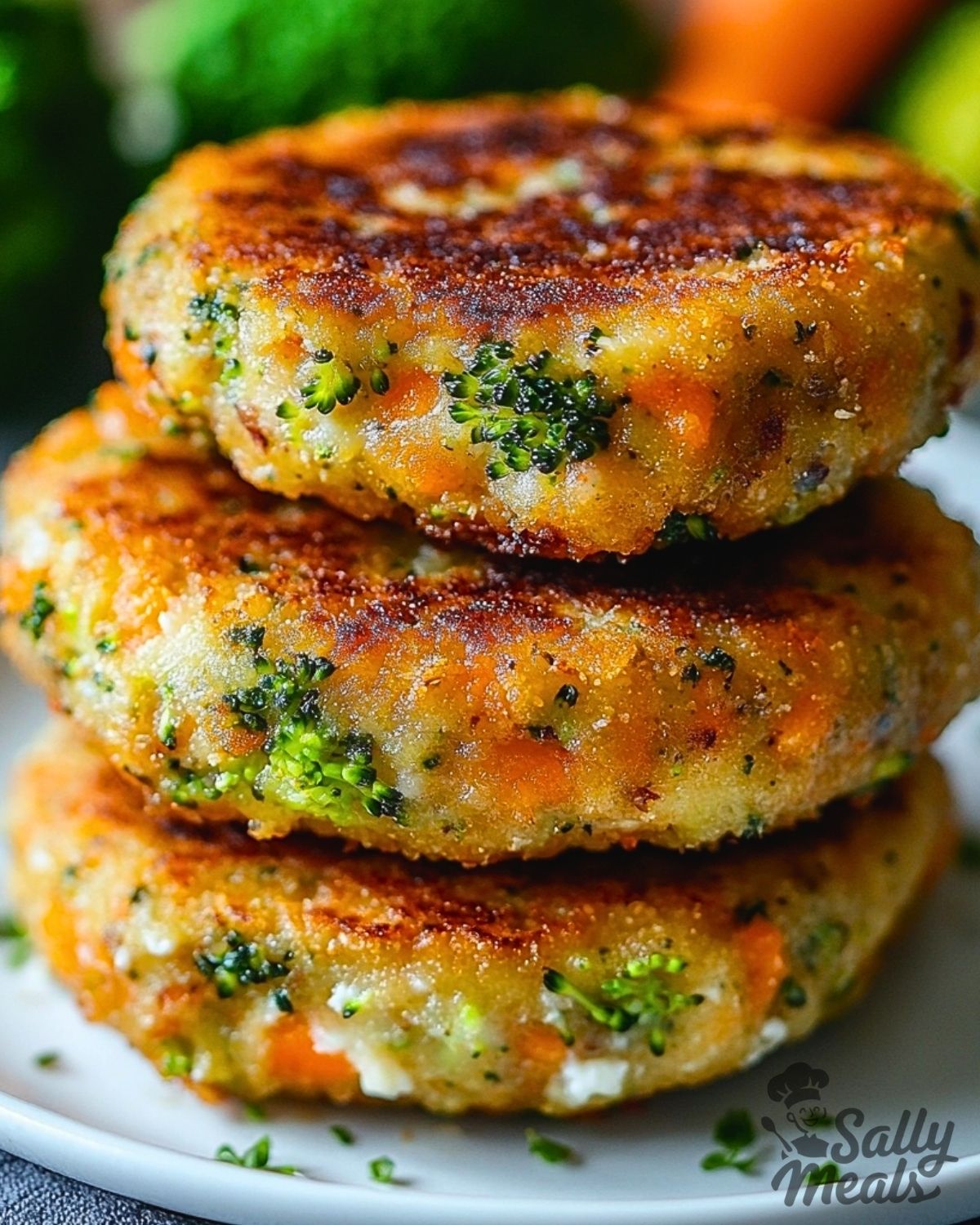 Easy Veggie Patties - Sally Meals