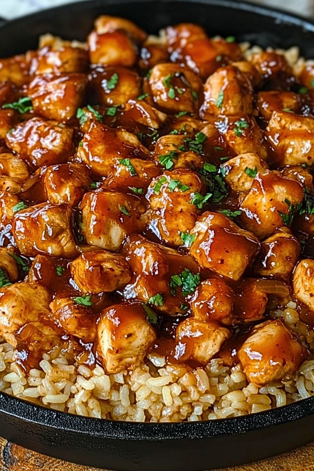 Smoky Chipotle BBQ Chicken and Rice Skillet - Sally Meals